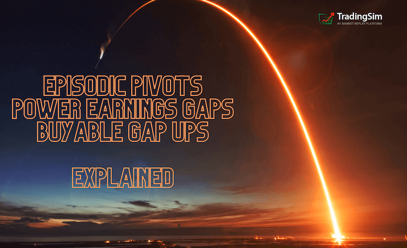 Episodic Pivot / Power Earnings Gap / Buyable Gap Up | TradingSim