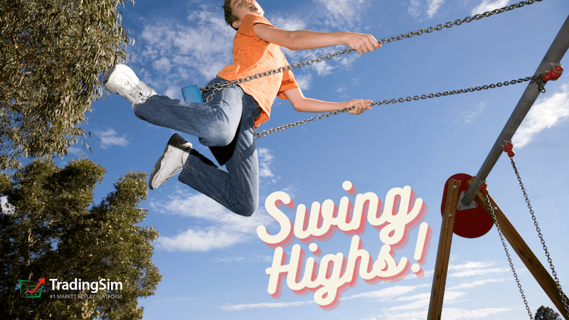 Swing High and Swing Low – A great way to trade the trends |TradingSim
